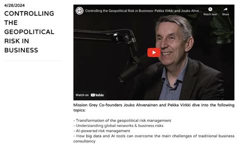 Pekka Virkki On Linkedin Riskmanagement Globalbusiness Networks