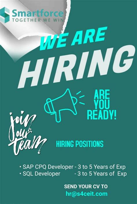 Smartforce It Solutions On Linkedin Hiring Smartforceitsolutions