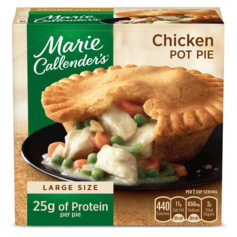 Marie Callenders Chicken Pot Pie Frozen Meal Brookshires