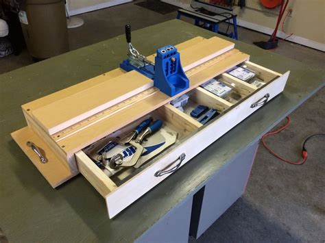Diy Kreg Jig Unit 2 Kreg Owners Community Tool Storage Diy Kreg
