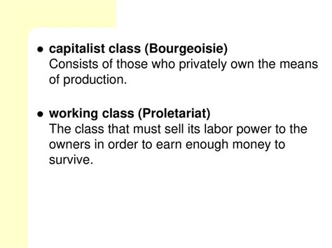 Chapter 9 Social Class In The United States Ppt Download
