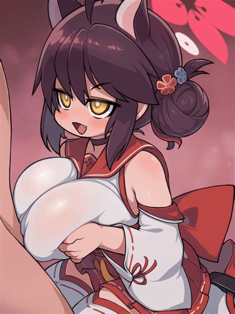 Drawfag Zankuro Kaede Blue Archive Blue Archive Animated