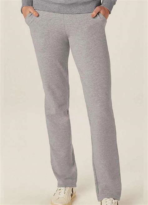 Calça Feminina Moletom Malwee 1000050964 50000 Cinza Claro Meias Sao