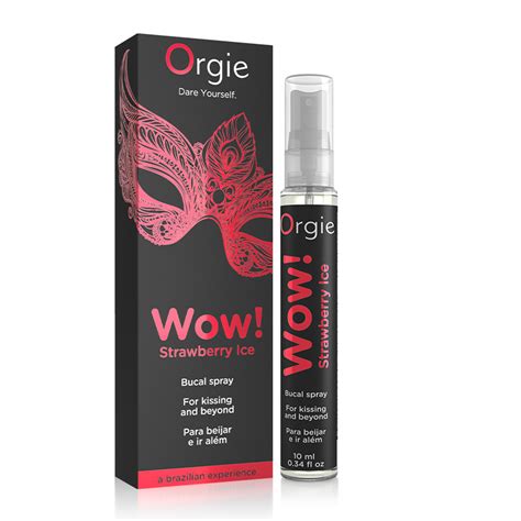 Orgie Orgie Wow 草莓冰感刺激口腔噴霧 口交噴霧 Blowjob Spray Hktvmall 香港最大網購平台