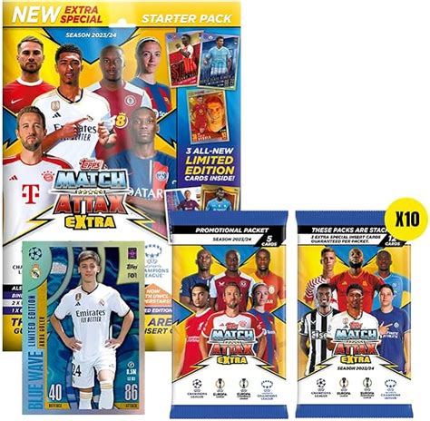 Topps Match Attax Extra 2024 Starter Pack Bundle A Starter Pack 10