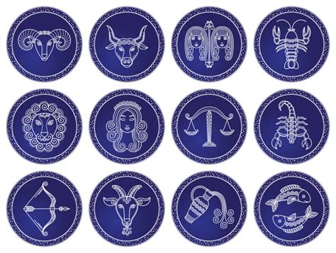 22463 Zodiac Silhouette Vector Images Depositphotos