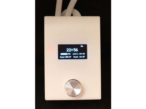 Arduino Duskdawn Clock 3d Print Details