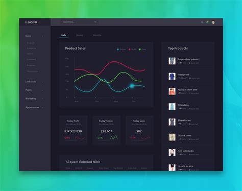 E Commerce Dashboard Design On Behance