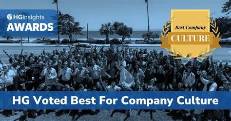 Hg Voted Best For Company Culture Hg Insights