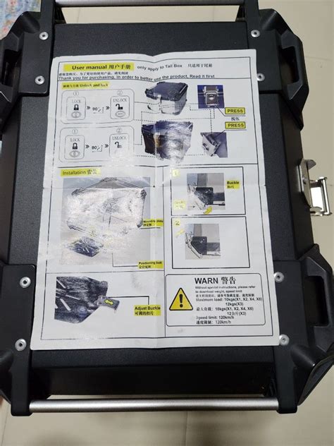 Zedge X Pursuit Top Case Box Motorcycles Motorcycle Accessories On