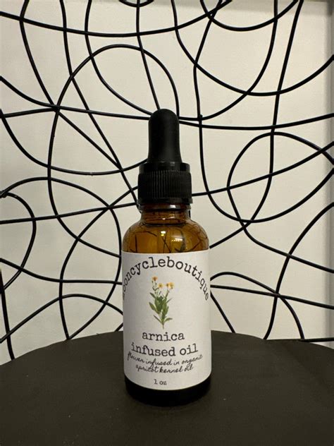Arnica Infused Oil Organic Etsy