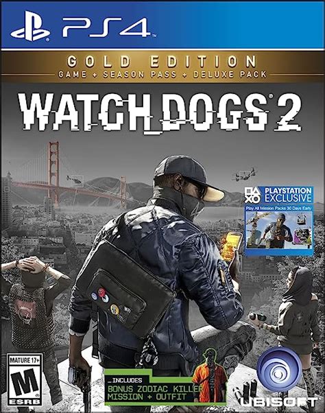 Amazon.com: Watch Dogs 2: Gold Edition (Includes Extra Content + Season ...
