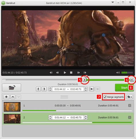How To Cut Merge Split Multiple Sections At The Same Time