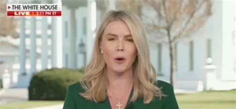 Fox News Host Asks Karoline Leavitt If Trump Should Tell Americans It Might Be Bad For A While