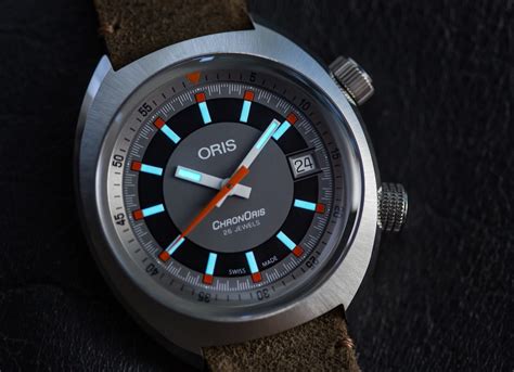Hands On The Oris Chronoris Date Hodinkee