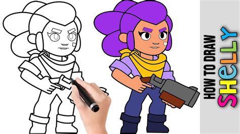 Easy Brawl Stars Drawing