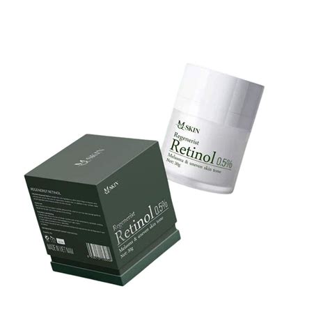 Retinol MQ Skin giúp Da căng bóng mịn màng Chiaki vn