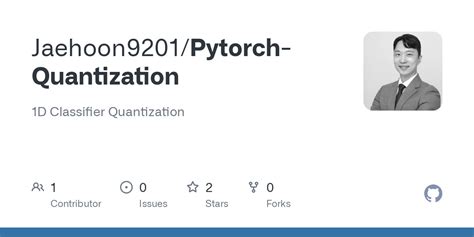 GitHub Jaehoon Pytorch Quantization D Classifier Quantization