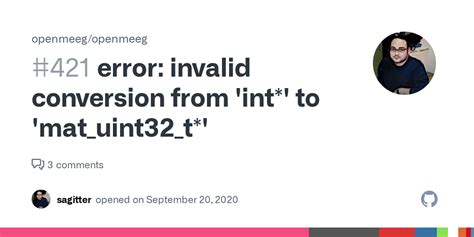 Error Invalid Conversion From Int To Matuint32t · Issue 421