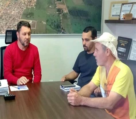 Presidente Valcimar Recebe Empresários Do Setor Imobiliário Que