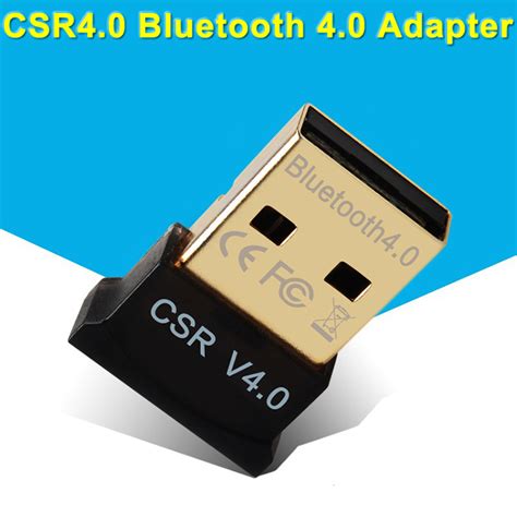 Bluetooth CSR 4 0 USB Dongle White Shark Technologies