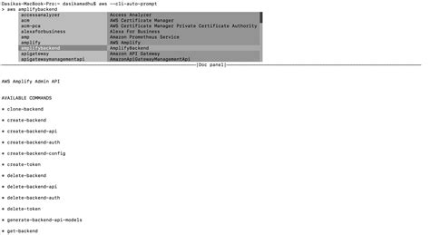 Aws Cli Commands Cheatsheet