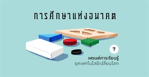 การศึกษาแห่งอนาคต 7 เทรนด์การเรียนรู้ยุคเทคโนโลยีเปลี่ยนโลก