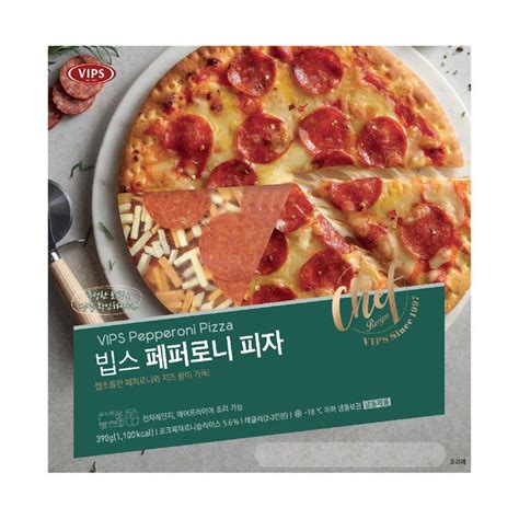 Vips 페퍼로니 피자 390g 홈플러스