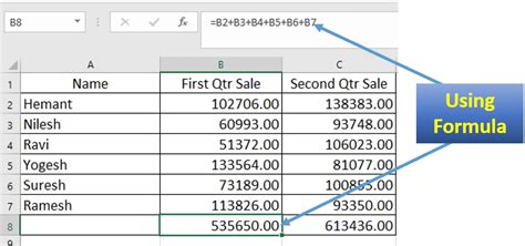 How To Use Excel Formula