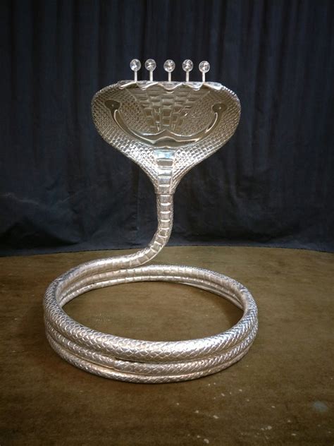 Brass Silver Naag Devta Statues At Best Price In Ahmedabad Id