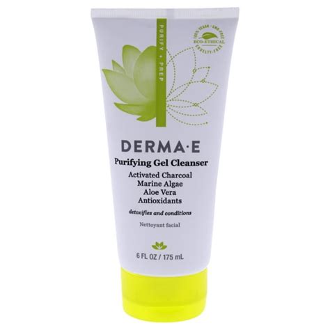 Derma E Limpiador Gel Limpiador Purificante 6 Oz Derma E Derma E