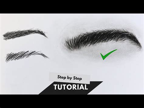 How To Draw Eyebrows On Paper