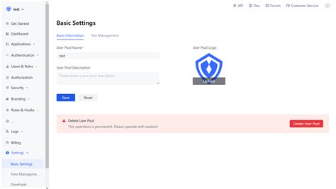 Console Overview Authing Docs
