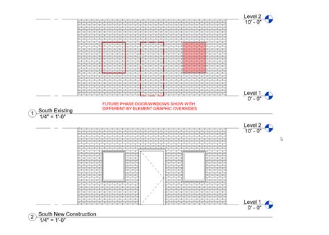 Solved Show New Openings In Existing Wall Autodesk Community