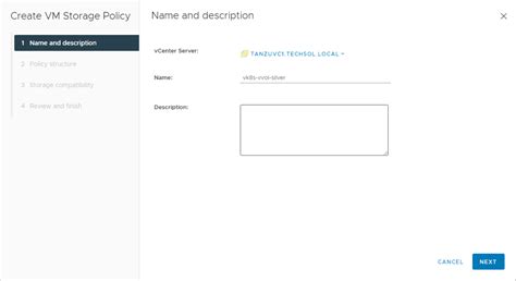 Vm Storage Policies Dell Powerstore Vmware Vsphere With Tanzu And