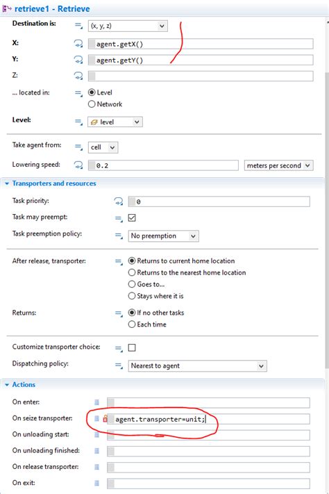 Simulation Moving Agents From Storage To Storage In Anylogic Stack Overflow