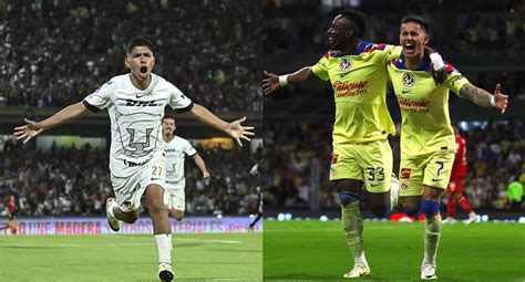 Pumas Vs América Horario Y Canales Para Ver El Clásico Capitalino