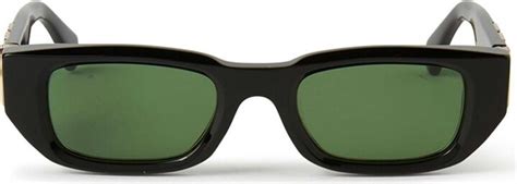 Off White Rectangular Frame Sunglasses Shopstyle