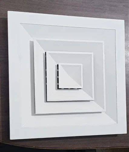 Powder Coated Flush Type Diffuser For Ceiling Shape Square At Best Price In New Delhi