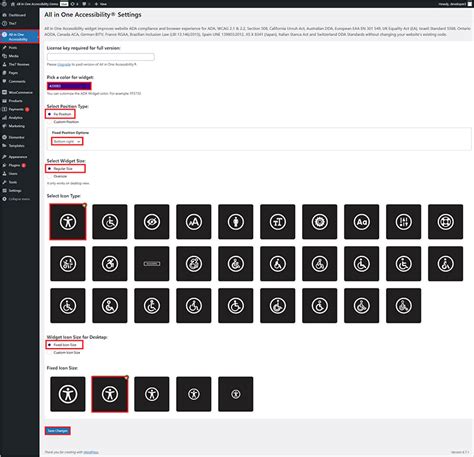 Wp Accessibility Widget Installation All In One Accessibility