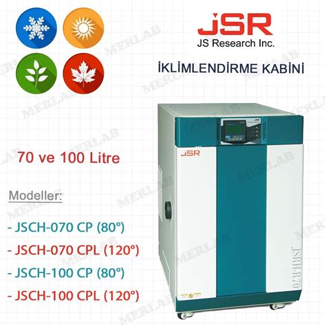 Jsr Masaüstü İklimlendirme Kabini Mikroişlemcili 100 Litre Jsch