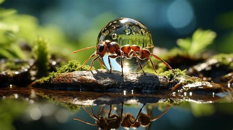 Premium Photo Ants Horizon Perspective On A Gigantic World