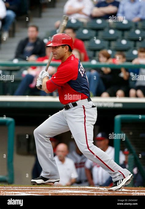 Washington Nationals Second Baseman Danny Espinosa 8 Bats In A Spring