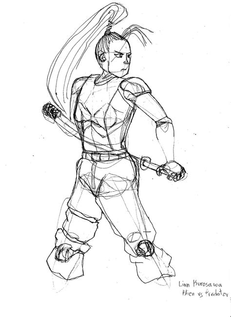 Linn Kurosawa From Aliens Versus Predator By Makoshark04 On Deviantart