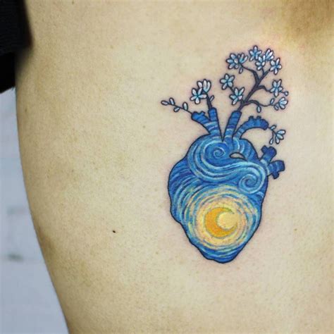 Tatuagens Inspiradas Nas Obras De Vincent Van Gogh Tatuajes Inspirados En El Arte Hermosos