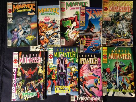 Se produkter som liknar MARVEL serietidningar Mutante på Tradera