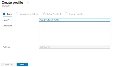 Create Ade Enrollment Profile In Intune Techuisitive