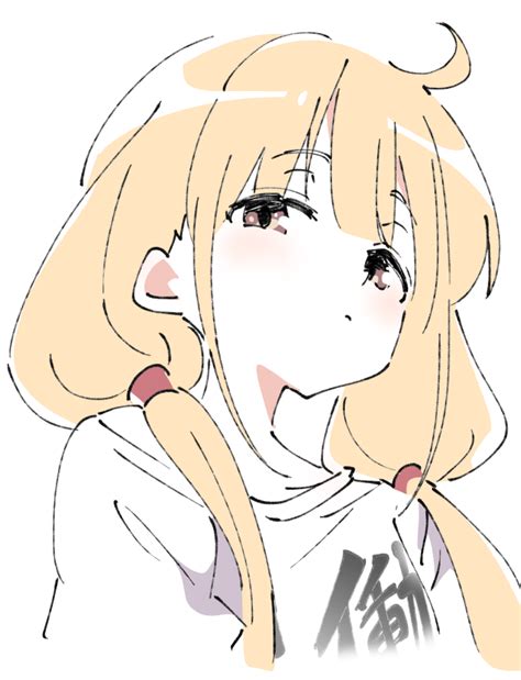 Safebooru 1girl Ahoge Blonde Hair Brown Eyes Closed Mouth Clothes
