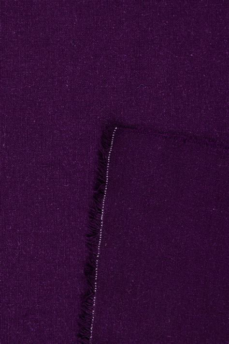 Raw Silk Noil Eggplant The Confident Stitch