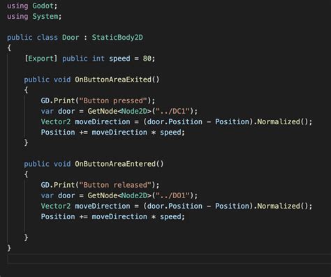 Buttons With Area2d Signals Explanation Of The Problem In Comments Rgodot